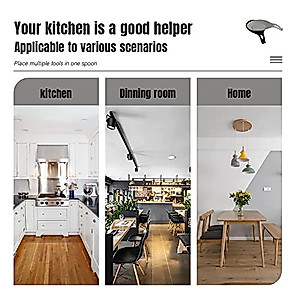 2Pcs Silicone Spoon Rest for Kitchen Counter, Heat-Resistant Cooking Spoon Holder for Stove Top, Multi-use Utensil Rest for Spatulas Tongs Ladles Whisks Spoons Forks (Black + Gray)