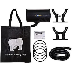 Chestnut-YX Balloon Stuffing Tool Machine Filling Kit Expander Extractor, for Rose Bouquet DIY Bouquets Wedding Christmas Birthday Party Gift Art Balloons Decoration Supply, 20x11x19cm