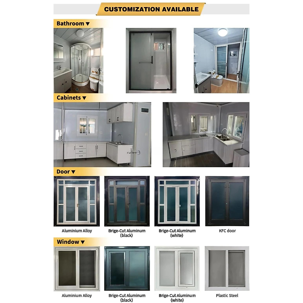 Tiny 20Ft 40Ft Prefab Tiny Mobile House Prefabricated Homes Mobile Modular Expandable House Container