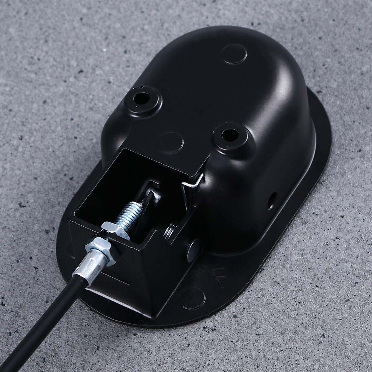 SEWACC Metal Recliner Handle Replacement Parts with Cable Recliner Sofa Release Lever Pull Handle Metal Handle with Spring and Cable for Sofa Couch