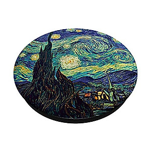Starry Night Pop Socket - Van Gogh Art Gift PopSockets PopGrip: Swappable Grip for Phones & Tablets