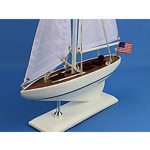Hampton Nautical Intrepid Sailboat, 16"