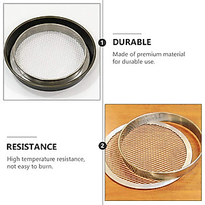 DOITOOL Stainless Steel Pizza Rings Muffin Rings Mousse Rings Metal Round Rings Metal Tart Pastry Rings Molds 7 inch Non Stick Pizza Cutter Rings Egg Pancake Rings for Cooking Baking