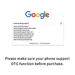 Avomoco 128GB USB Flash Drive for Android Phones,Tablets and PCs, Photo Memory Drive for Android Phone,for Samsung Galaxy S7/S6/S5/S4/S3/Note5/4/3/2,A7/A8/A9,C5/C7 etc.(for Micro Port&USB A Port)