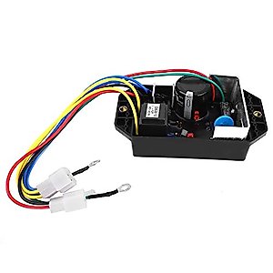 Generator Voltage Regulator,Generator Parts Voltage Regulator AVR KI-DAVR 150S for 15KW Single Phase Generator,Circuit Current Voltage protection PID Regulation, Dynamo