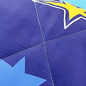 Megamayga Dinosaur Bedding Full Size for Boys 6 Pieces Dinosaur Comforter Set Full for Kids Bed in A Bag Comforter Set with Blue Sheets Stars Rainbow Print 3D Dino Bedding Skateboard Dinosaur Bed Set