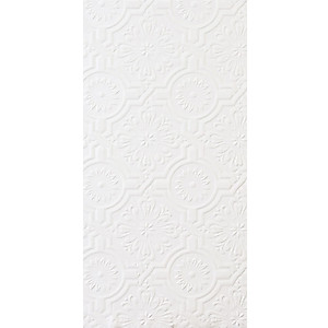 Brewster 148-32817 Victorian Tin Ceiling Paintable Wallpaper, White