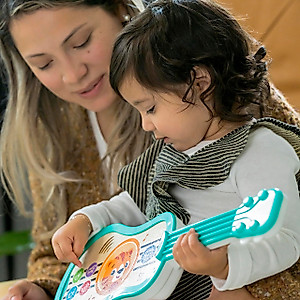 Baby Einstein Sing & Strum Magic Touch Ukulele Wooden Musical Toy, Ages 6 Months+, Multicolored