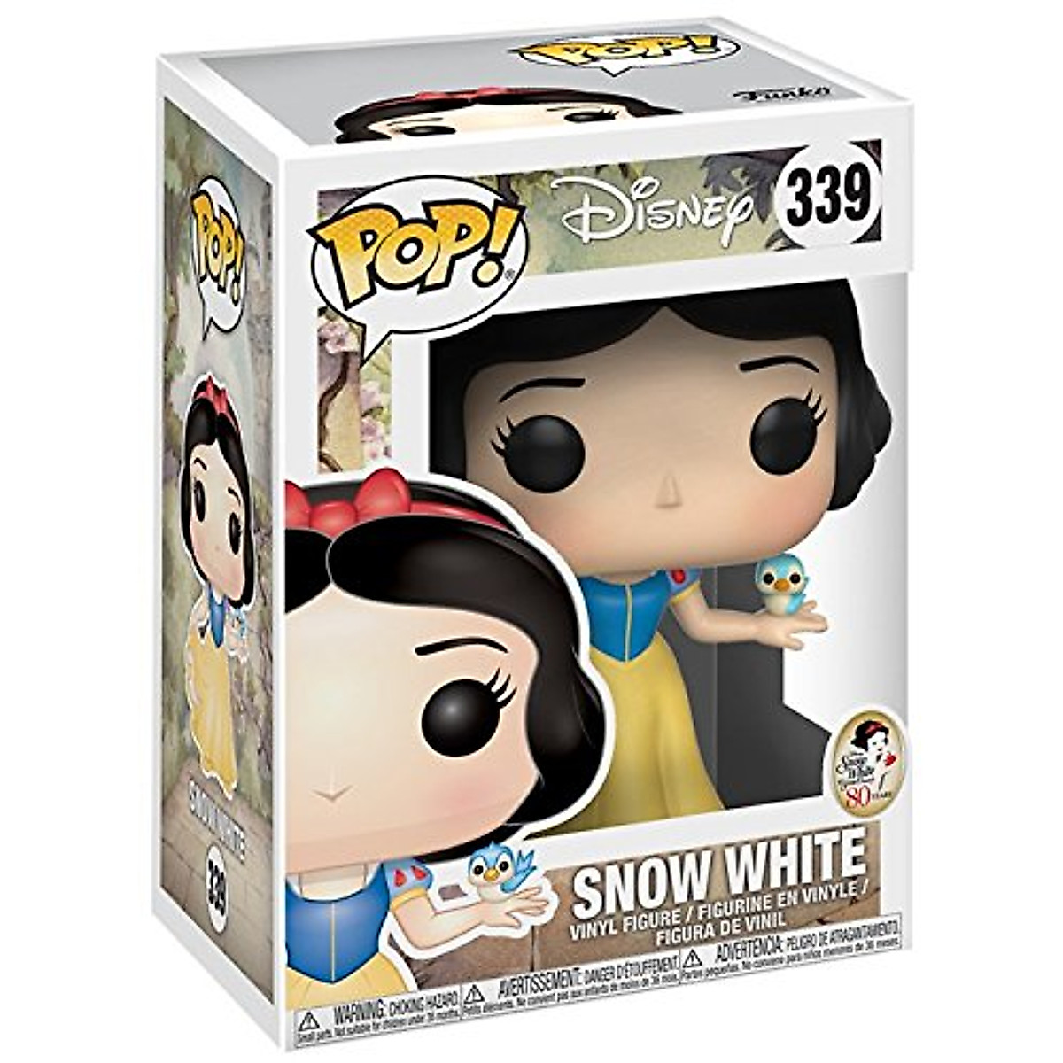 disney: Snow White and The Seven Dwarfs - Snow White Funko Pop! Vinyl Figure (Includes Compatible Pop Box Protector Case)