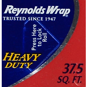 Reynolds Wrap Heavy Duty Aluminum Foil, 37.5 Square Feet