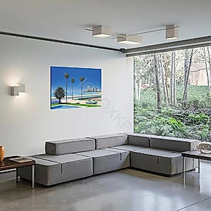 Modern Art Poster by Surrealist Artist Hiroshi Nagai (8) Canvas Poster Bedroom Decor Office Room Decor Gift Frame-style 20x16inch(50x40cm)