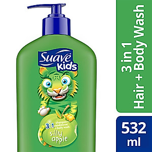 Silly Apple 3-in-1 Shampoo, Conditioner, Body Wash