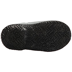 Bogs Kids' Skipper Waterproof Rubber Rain Boot for Boys and Girls,Solid Gray,13 M US Little Kid