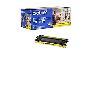 PCI Brand Compatible Toner Cartridge Replacement for Brother TN-115Y High-Yield Yellow Toner Cartridge 4K Yield