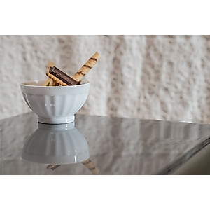 BIA Cordon Bleu 16-Ounce Fluted Bowl, Set of 4, White (900107S4SIOC)