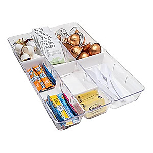 Dial Industries, Inc. Junk Vanity Office Drawer Organizer with Adjustable Dividers