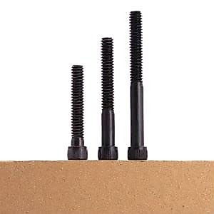 5/16-18 x 3-1/2" (8 PCS) Socket Head Cap Screws, Black Oxide Finish, 12.9 Grade Alloy Steel, Coarse Thread UNC, ASME/ANSI B18.3-1