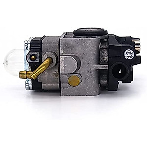 LOLUZ 2PCS GX35 Carburetor Compatible with 4-Stroke Gasoline Brush Cutter Garden Mechanical Lawn Mower Carb Rebuild Set Part Tool Accessories