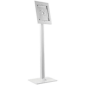 Pyle Anti-Theft Tablet Security Stand Kiosk - Aluminum Metal Floor Mount Tablet Case Holder w/Lock, Tilt Adjustable for Flexible Operation, Designed for iPad Pro 12.9 Inch Tablets - Pyle PSPADLKPRO57