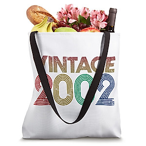 Vintage 2002 21 Years Old For Men And Women 21st Birthday Tote Bag