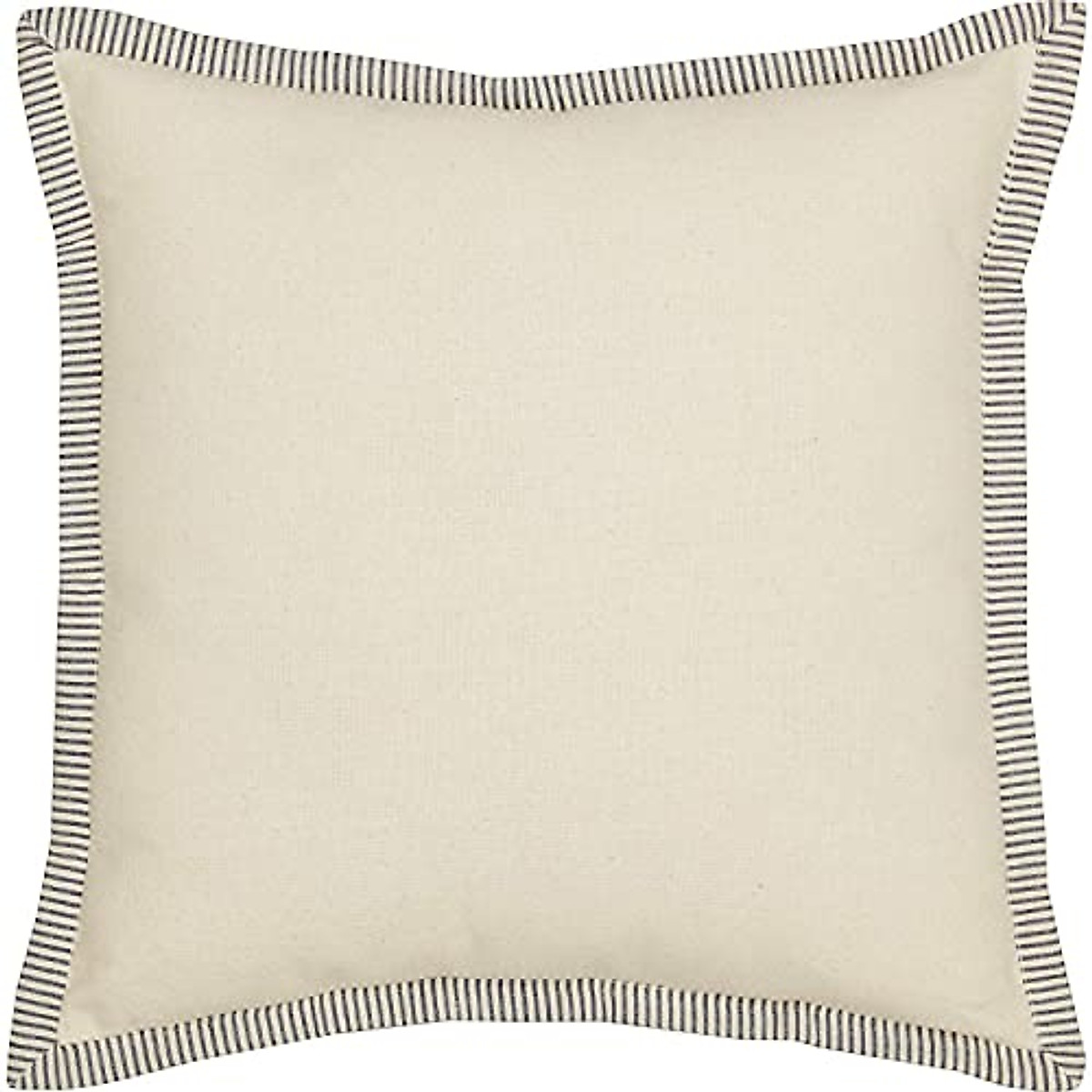 VHC Brands Ashmont Fall Throw Pillow, Decorative Harvest Pumpkin Accent, 100% Cotton Shell