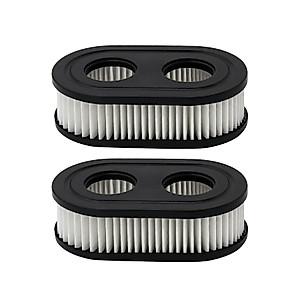 Brlyeeanze 593260 798452 334404 798339 595191 Lawn Mower Air Filter Fits for 4247 5432 5432K 09P702 09P00 550E 500EX 625 575EX 625EX 675EXI 725EXI 09P702 Series Engines (2Pcs)