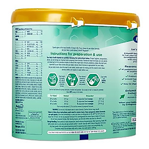 Enfamil Reguline Baby Formula, Milk-Based Infant Nutrition, Dual Prebiotics for Soft, Comfortable Stools within 1 Week of Use, Omega-3 DHA for Immune Support, Reusable Powder Tub, 19.5 Oz​
