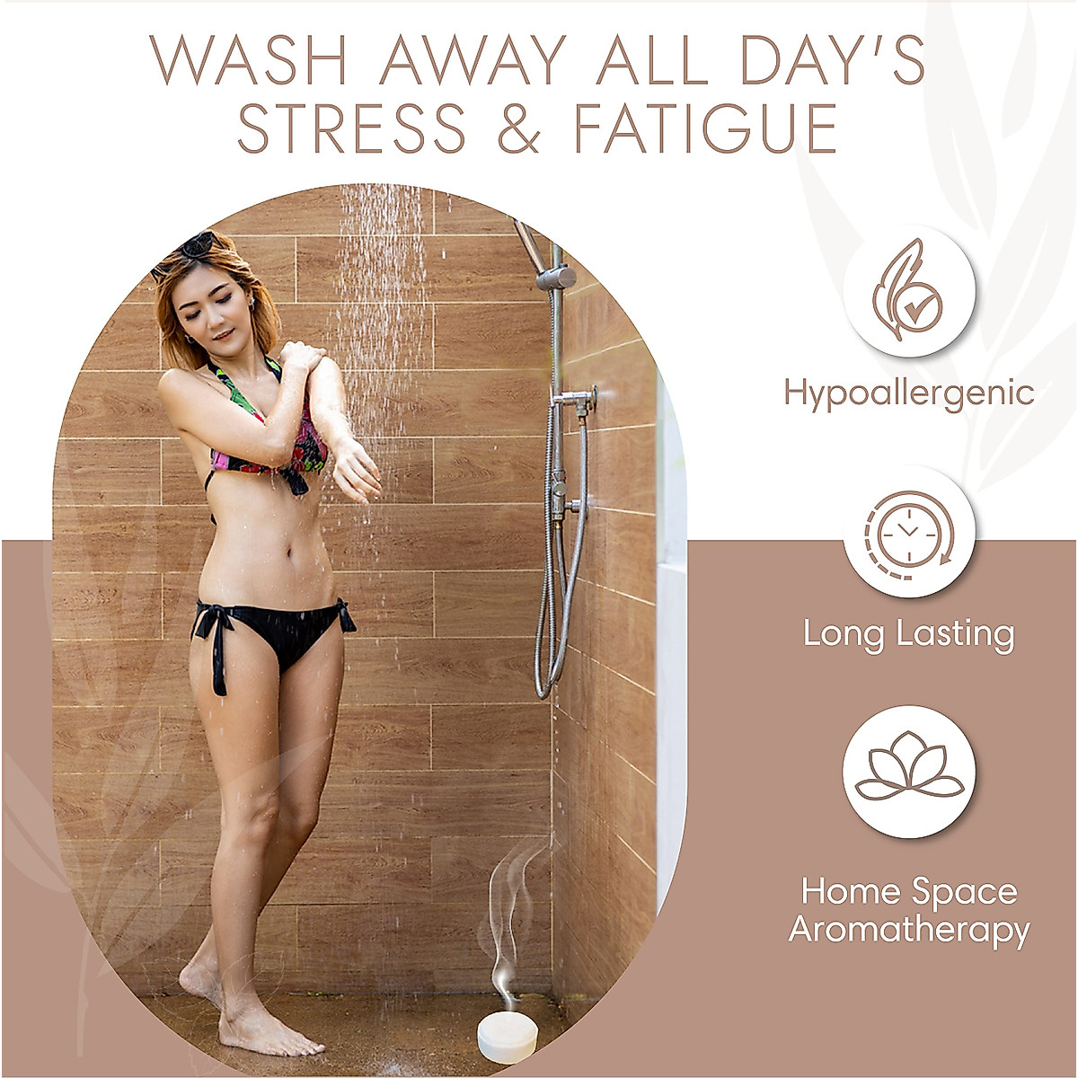 Shower Steamers Eucalyptus and Mint (15 Pack) Emily & Lilith Bath Bomb Aromatherapy Essential Oils Self Care Shower Steamer Relaxation, Birthday Gifts for Women and Men. Relaxing Shower Bomb