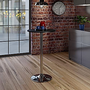 Winsome Spectrum-Pub-Table, Black & Chrome