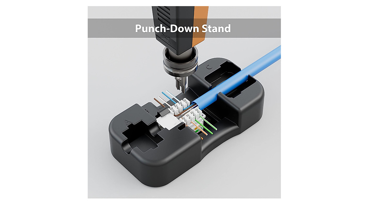 Iwillink 10Gbps Cat6 Keystone Jack 25-Pack for Fast Ethernet