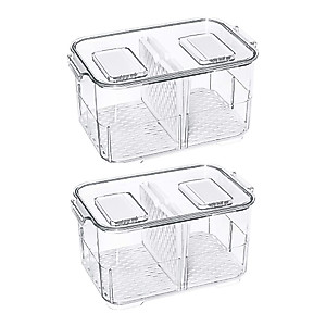 Vegetable Fruit Storage Containers, Refrigerator Storage Containers Fridge Food Storage Containers Produce Saver FreshWorks Produce Food Storage Container