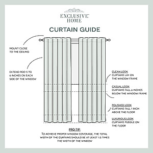 Exclusive Home Velvet Heavyweight Light Filtering Hidden Tab Top Curtain Panel Pair, 52"x84", Blush