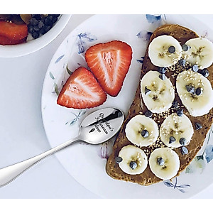 Grandpas Ice Cream Plow | Engraved Spoon Gift for Grandfather | Gift For Grandpa Daddy | Birthday Anniversary Christmas for Men | Stocking Stuffer Ice Cream Lovers Dessert Spoon | 7 Inches Spoon