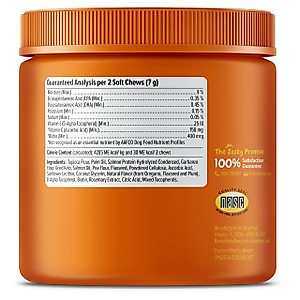 Zesty Paws Salmon Bites for Dogs - Omega 3 Fish Oil for Dogs Chews - Dog Allergy Relief Chews - Fish Oil for Dogs Joints - Itch Relief for Dogs - Dog Supplement for Arthritis - 90ct - Salmon Flavor