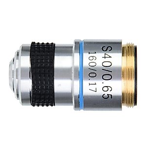 Achromatic Objective Lens，40X 185 Biological Microscope Achromatic Objectives Lens 160/0.17 Achromatic Microscope Objective Microscope amscope