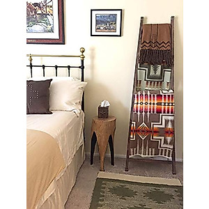 Ski Lodge Table, Rustic Nightstand, Barn Wood Furniture, Stump Table, Small Round Table