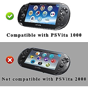 OSTENT Protective Clear Crystal Hard Carry Guard Case Cover Skin for Sony PS Vita PSV
