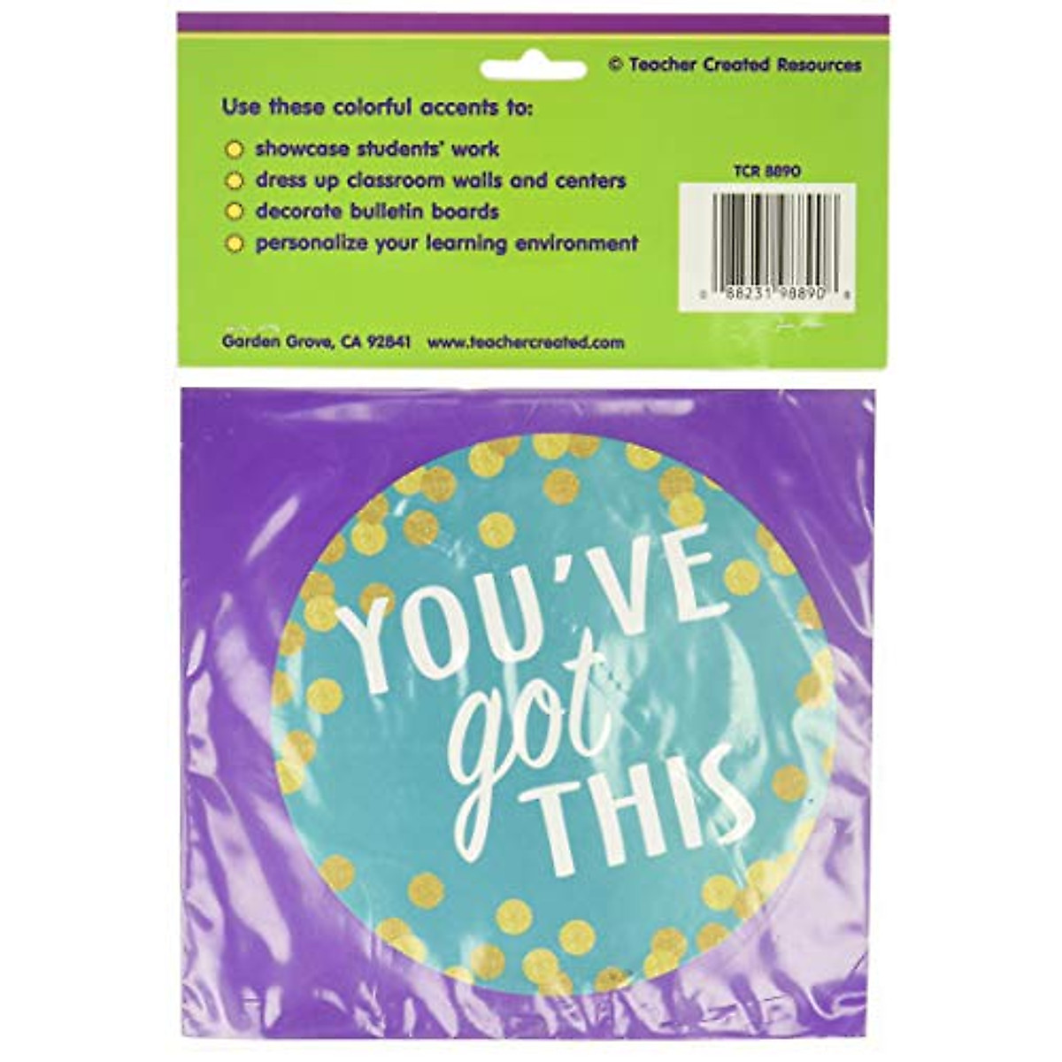 Confetti Positive Sayings Accents (8890)
