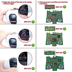 eXtremeRate Nebula Galaxy Touchpad Front Housing Shell Compatible with ps5 Controller BDM-010 BDM-020 BDM-030, DIY Replacement Shell Custom Touch Pad Cover Compatible with ps5 Controller
