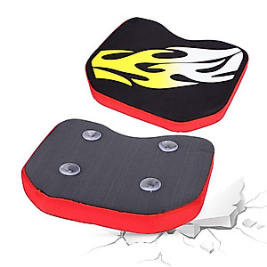 Weiyirot Seat Pad, Safe Soft Kayak Seat Pad, Kayak Seat Cushion, for Fishing for Kayak(Flame)