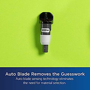 Brother ScanNCut SDX85S Electronic DIY Cutting Machine with Scanner, Make Vinyl Wall Art, Appliques, Homemade Cards and More with 251 Included Patterns