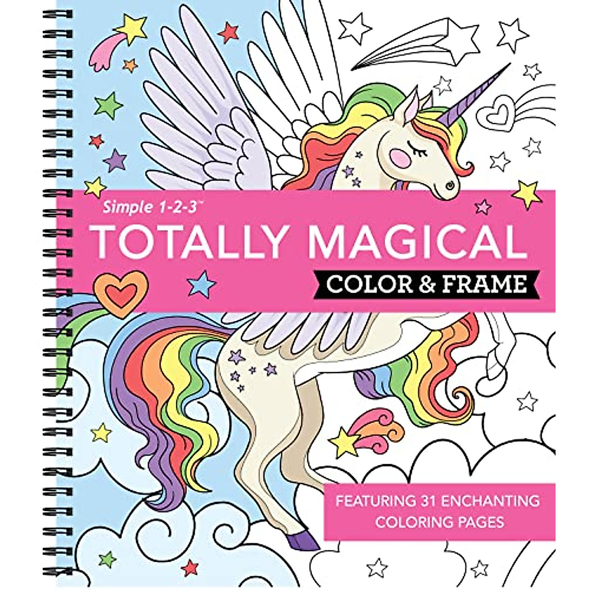 Color & Frame - Totally Magical (Coloring Book)