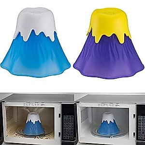 Acofuns Creative Volcano Modeling Microwave Oven Cleaning Tools Microwave Oven Cleaner