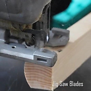 50 Pack T101AO T-Shank Contractor Jigsaw Blade Set Made with HCS, 3-Inch 20TPI Jigsaw Blades Optimized for Cutting Wood, PVC, and Plastic