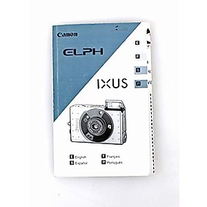 ELPH IXUS Digital Camera MANUAL