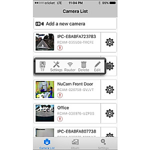 NUCAM 32GB Wireless Portable Magnetic Base Battery Powered RV/Trailer/Truck Hitch Backup Camera NuCam WR Surveillance IP Camera w. 1/4"-20 UNC Hole, Motion Detection Recording Night Vision