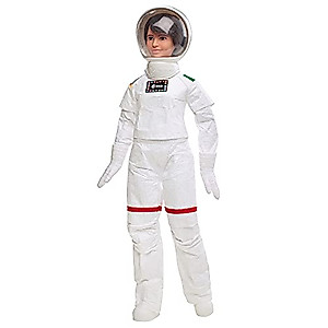 Barbie Signature Role Models ESA Astronaut Samantha Cristoforetti Doll (11.5-in Brunette) Wearing Realistic Spacesuit, Gift for 6 Year Olds and Up