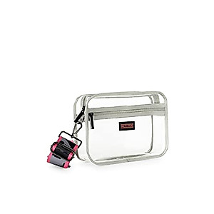 Haute Shore - Drew Clear Vinyl Crossbody w/Camo Strap