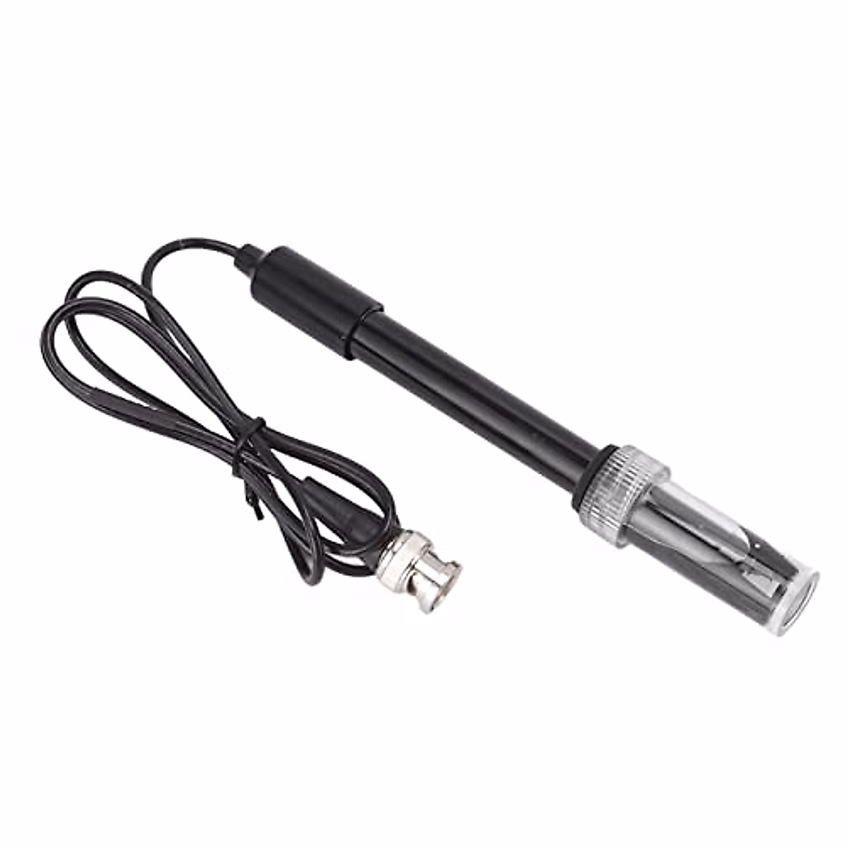 PH Electrode Probe Connector, High Sensitivity BNC Electrode Probe Connector Black Small Portable Easy to Use for Aquariums
