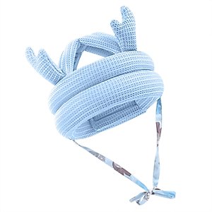 Baby Adjustable Helmet Toddler Head Protector Hat Safety Helmet Infant Walker Bumper Hat Kids Headguard Bumper Baby Head Cap Kids Head Cushion Bonnet for Baby Age 6 Months to 5 Years